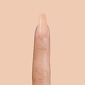 KISS Bare But Better TruNude Fake Nails Nude Nail Shades Manicure Set, Nude Drama', 28 Chip Proof, Smudge Proof Glue-On Nails