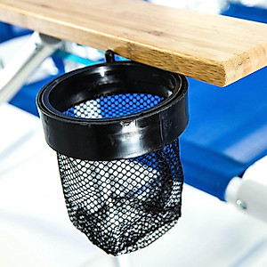 Ostrich 3N1 Lightweight Lawn Beach Reclining Lounge Chair with Footrest, Outdoor Furniture for Patio, Balcony, Backyard, or Porch, Blue