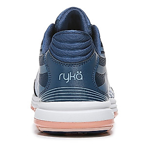 Ryka Womens Devotion Plus 3 Walking Shoe, Blue Multi, 8 US