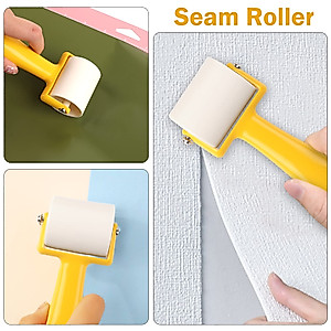 WRAPXPERT Wallpaper Tools,Wallpaper Smoothing Tool Kit for Peel and Stick,Hanging Tool Kits with Squeegee Smoother,Seam Roller for Contact Paper,Vinyl Application,Wallpaper Paste