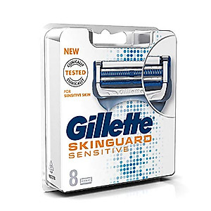 Gillette Skinguard Manual Shaving Razor Blades- pack of 8 cartridges