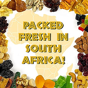 Dried Fruits and Nuts Gift Basket. 18 Assortments for dried fruits and nuts gift box. Imported direct from South Africa. Fresh and individually sealed // Happy Tucker
