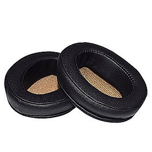 Sqrmekoko Memory Foam Earpads Ear Pads Cushions Cups for Momentum 2.0 Wireless Headphones (Black)