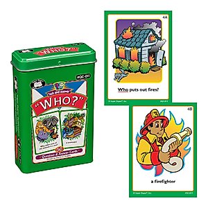 Super Duper Publications | Ask and Answer WH Question Five Fun Decks Bundle | Communication and Language Skills Flash Cards | Educational Resource for Children
