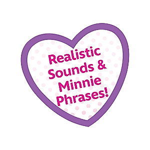 Disney Junior Minnie Mouse Bowtique Cash Register with Sounds and Pretend Play Money, Kids Toys for Ages 3 Up, Amazon Exclusive by Just Play