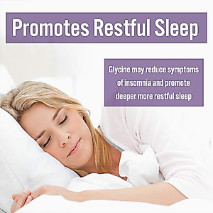 Glycine Powder (2 lbs) - Promotes Restful Sleep, Muscle Energy and Strength, Memory and Cognition Support (Resealable Bag)