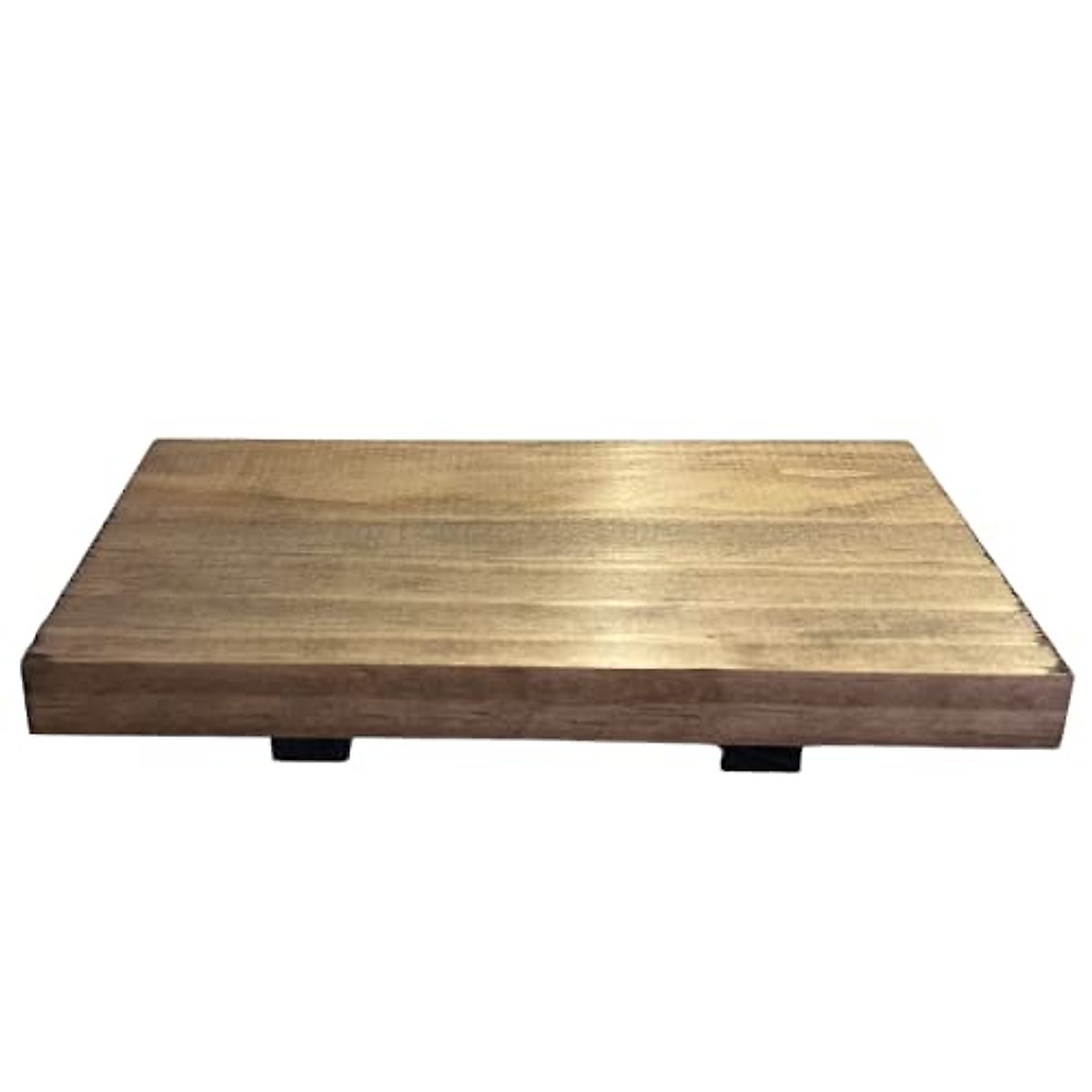 Wooden Farmhouse Tray Sink Riser Caddy - Bathroom Vanity Tray Soap Stand - Wood Riser Pedestal Stand - Wooden Display Stand - Wooden Plant Stand - Rustic Wood Tray