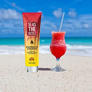 Fiesta Sun Seas The Sizzle Sweltering Hot Accelerator Tingle (280ml), Orange