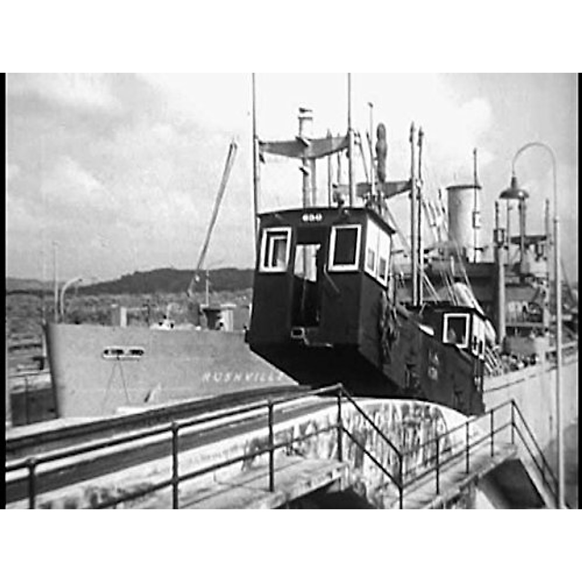 The Panama Canal-Old vintage films