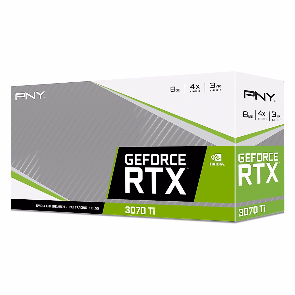 PNY GeForce RTX™ 3070 Ti 8GB Uprising Triple Fan Graphics Card