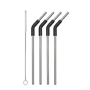 S'well Stainless, One Size Food and Drinks Cold and Hot-with No Condensation-BPA Free Water Bottle, Straw Set
