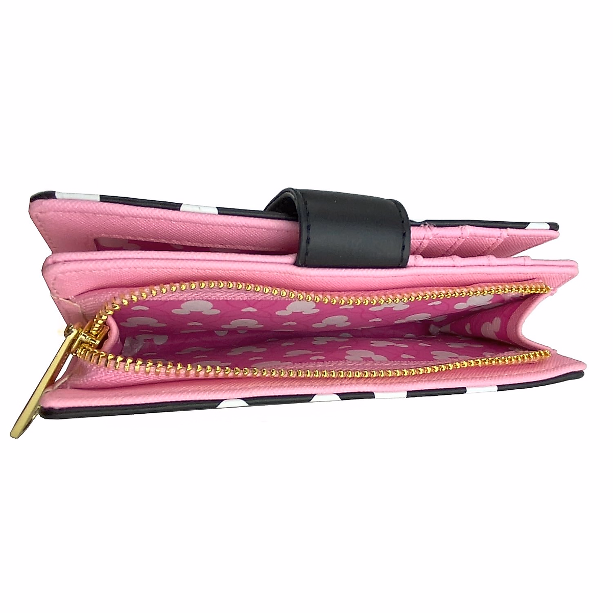 Loungefly Disney Minnie Mouse Faux Leather Wallet Snap Flap Clutch