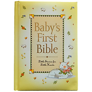 Bigdream Baby Catholic Baptism Gift Set, Includes Baby's First Rosary and Baby's First Bible, Perfect Baptism, Christening, Shower Gifts