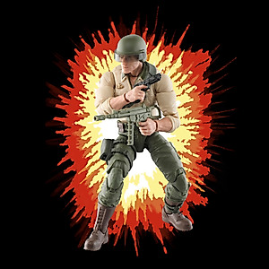 G.I. Joe Classified Series Retro Cardback Duke, Collectible 6-Inch Action Figure with 10 Accessories