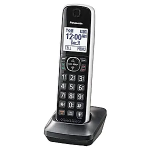 Panasonic KX-TGFA61B ( Handset Only ) Additional Digital DECT 6.0 Cordless Handset for KX-TG885SK and KX-TGF670 Series - (Renewed)