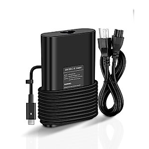 65W 45W Dell Laptop Charger USB C for Dell Latitude 5420 5520 7275 7420 7410 7370 Dell XPS 13 9350 9250 9380 9370 9360 9365 Chromebook 3100 3400 5190 Adapter Power Cord