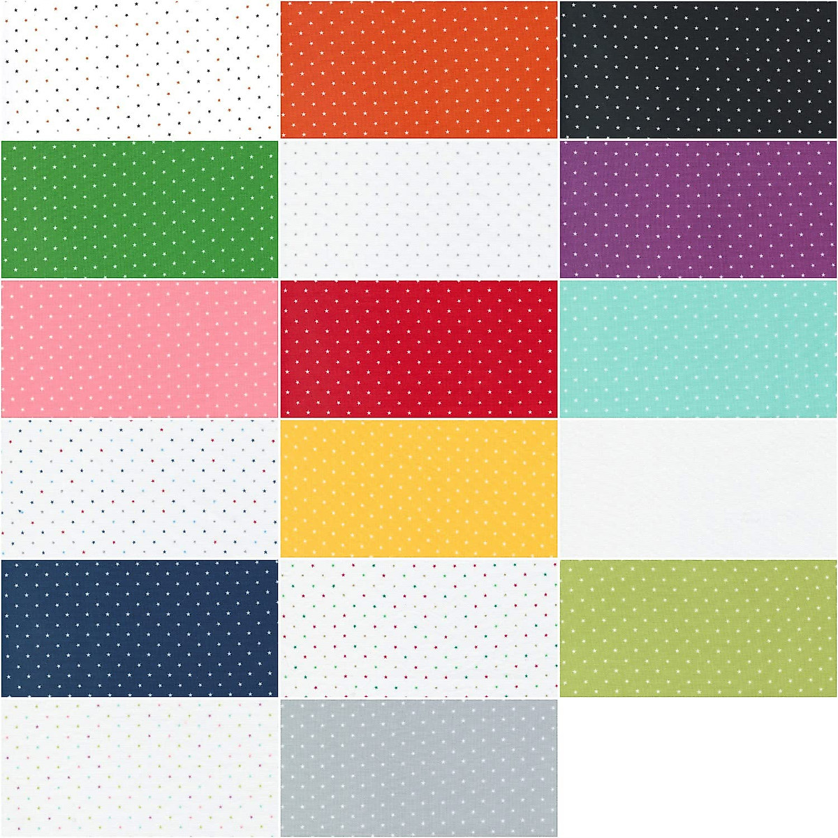 Moda Fabrics Twinkle Charm Pack by April Rosenthal of Prairie Grass Patterns; 42-5inch Precut Fabric Quilt Squares, 5 Inches