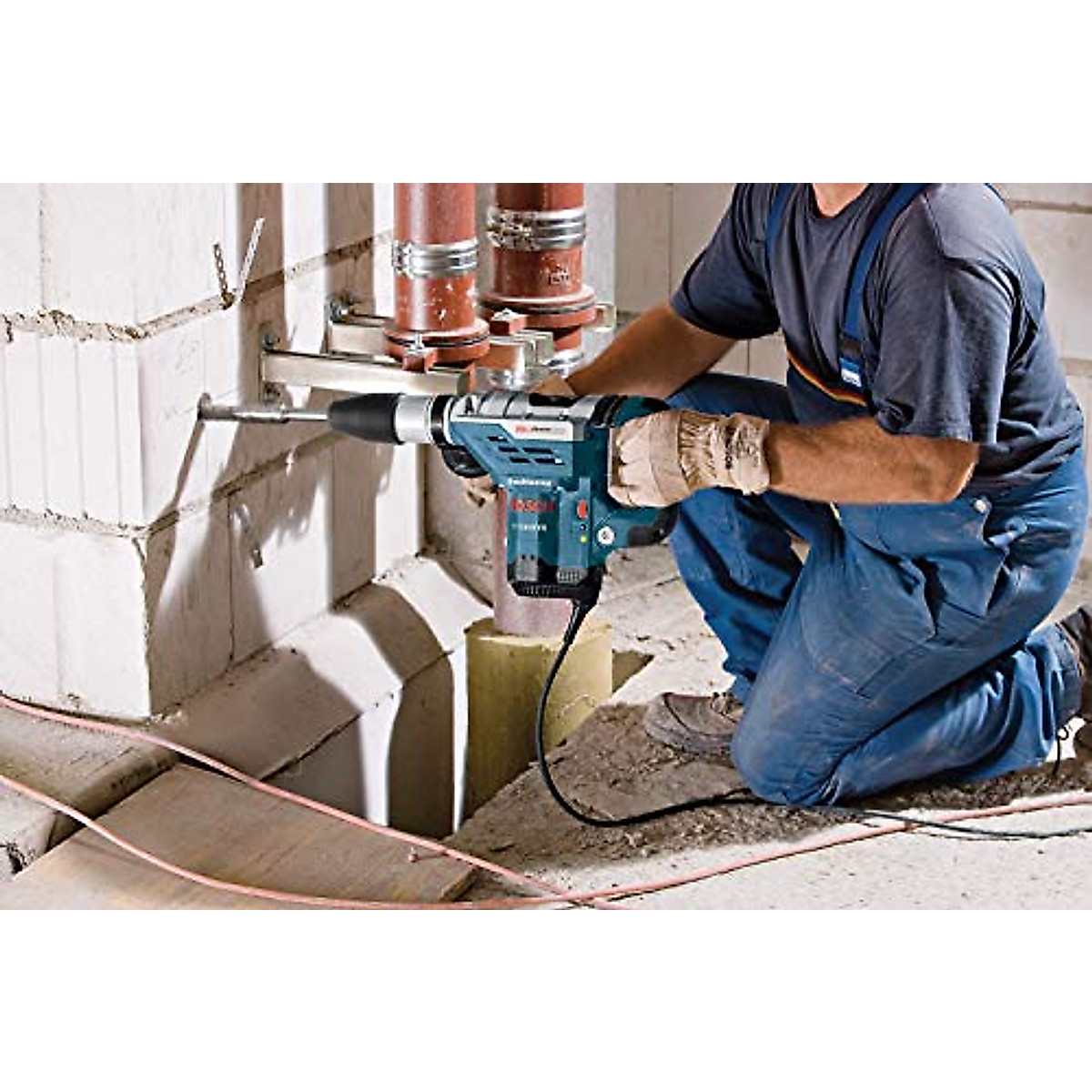 BOSCH 11264EVS 1-5/8 SDS-Max Combination Hammer, Blue