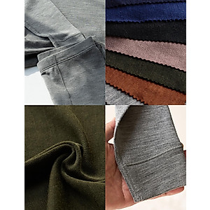 LAPASA Womens 100% Merino Wool Base Layer Set Lightweight Thermal Underwear Long John Top & Bottom Warm Cold Weather L58 Medium 1. Lightweight Black 1 Set