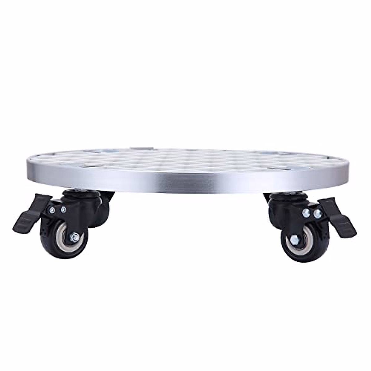 ARTLINE Heavy Duty Rolling Plant Stand with Lock Wheels for Potted Tree, 600lbs Sturdy Planter Caddy Roller Base Mover on Casters, Indoor Outdoor Plant Dolly for Moving Heavy Items, 16" White