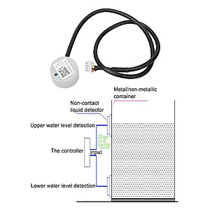 Garosa XKC-DS1603L.V1 Liquid Level Sensor Ultrasonic Liquid Level Sensor Non-contact Liquid Sensing Apacitive Sensor Flow Sensor Level UART Serial Port 3.3~1