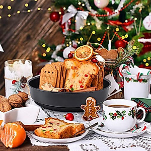 Lazy Susan Organizer, Rotating Lazy Susan Turntable Organizer Spice Turntable for Pantry Cabinet Condiment Kitchen Refrigerator, 10"