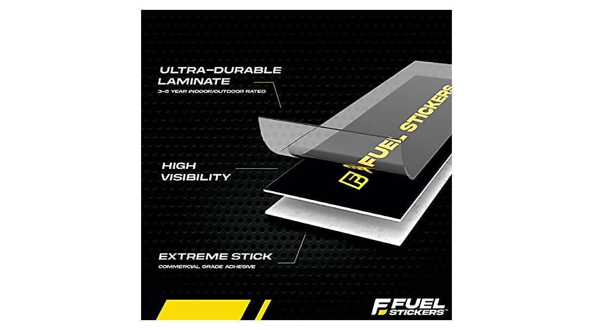 Off Road Diesel Stickers for Fuel Tanks - Heavy Equipment Safety