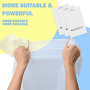 100 Pack Waste Drawer Liners Compatible with All Litter Box Robot Models, 9-11 Gallons Litter Box Liners
