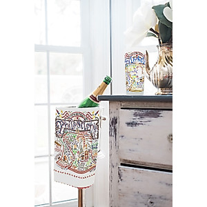 Catstudio Philadelphia Dish Towel - U.S. City Souvenir Kitchen and Hand Towel with Original Artwork - Perfect Tea Towel for Pennsylvania Lovers, Travel Souvenir