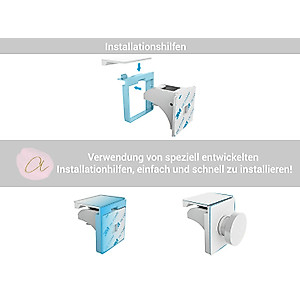 Avantina Cabinet Locks Child Safety I 8X Magnetic Cabinet Locks I Baby Proofing and Easy to Install I for Cabinets and Drawers