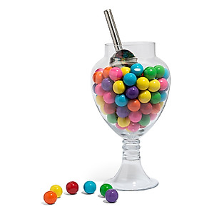 Candy Envy - Assorted 1 Inch Gumballs - 2lb Bag - Approximately 113 Gumballs Per Bag - North American Made & Kosher Certified - Gumballs for Gumball Machine - Gumball Refills