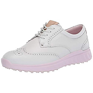ECCO Women's S-Classic Hydromax Golf Shoe, White, 11-11.5