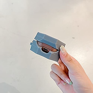 HENJI Earphone Case for Samsung Galaxy Buds 2 & Buds Live & Buds Pro, Soft Silicone 3D Cute Cartoon Cool Dragon Talisman Cover for Samsung Galaxy Buds Live (Talisman)