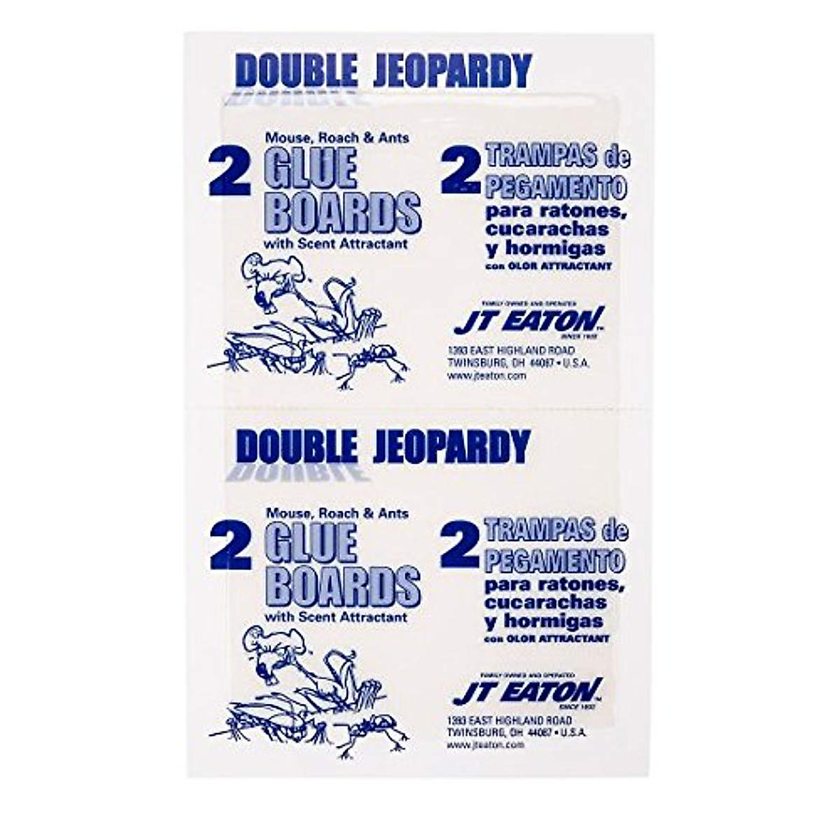 Eaton Double Jeopardy Mouse Glue Board