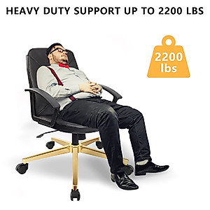 Office Chair Base Replacement Parts -Heavy Duty Reinforced Sturdy Metal Leg Desk Chair Base Replacement (2200Lbs),Universal Gas Cylinder and Caster Sockets 28",Silver