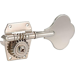 Golden Gate B-107 Vintage Electric Bass Guitar Tuners - Set of 4 - Nickel