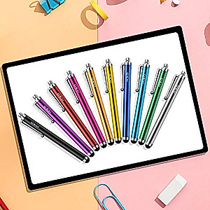 Stylus Pens for Touch Screens - MEKO 10 Pack Capacitive Stylus for iPad iPhone Tablets Samsung Galaxy All Universal Touch Screen Devices