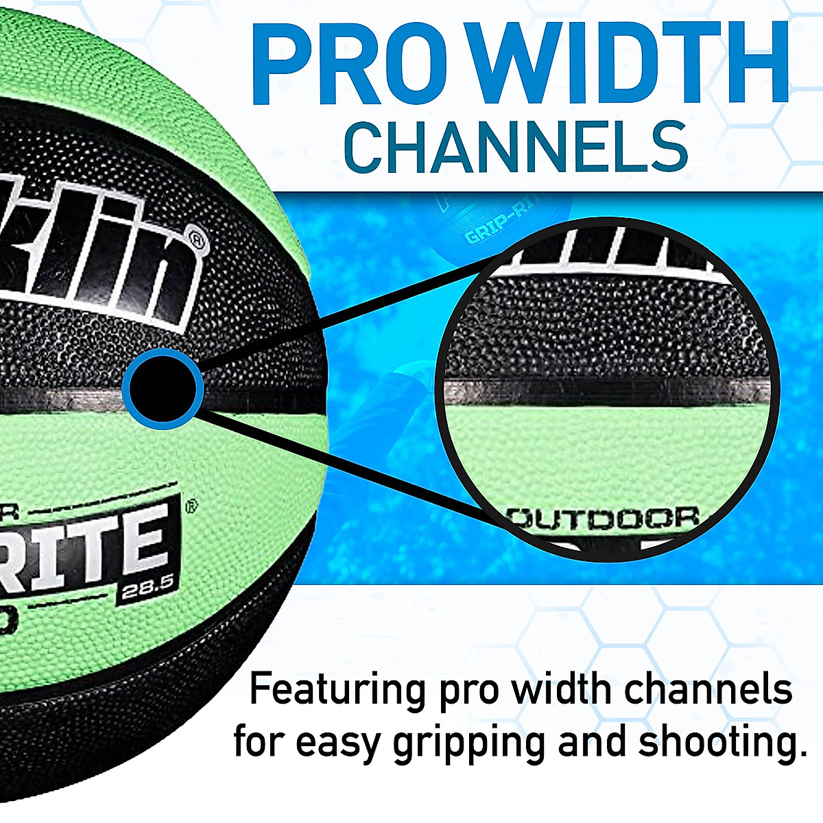 Franklin Sports Grip-Rite 1000 Intermediate Basketball, 28.5"