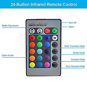 Yosoo Underwater Lawn Light, 5W RGB Outdoor Waterproof LED Swimming Pool Light Garden Lamp with Remote Controller(Black)