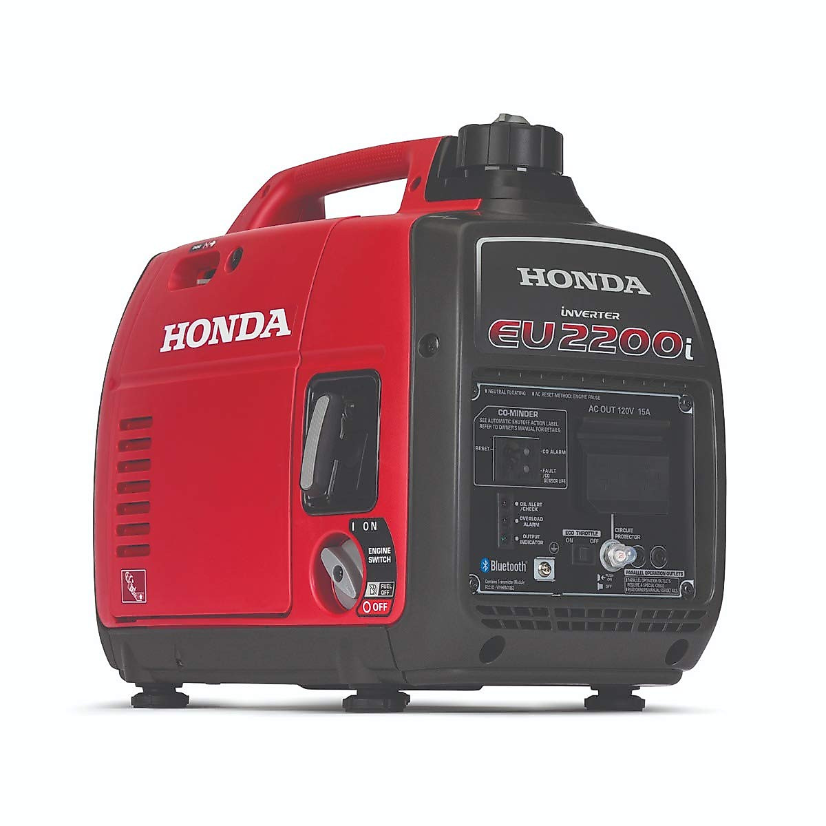 Honda 663520 EU2200i 2,200 Watt Portable Inverter Generator with Co-Minder, EB2200iTAG