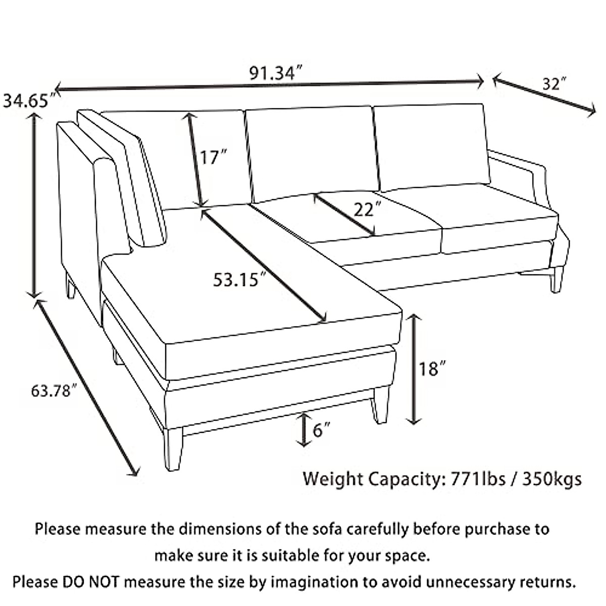 Farati Sectional Sofa L Shape with Left Chaise, Modern Leather Couch for Living Room Small Space, Silver Grey