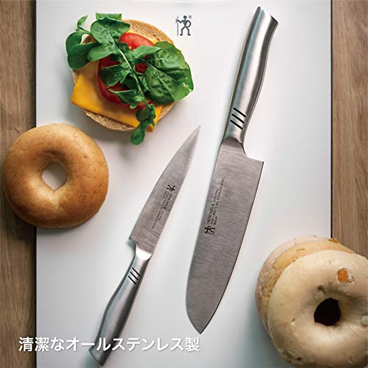 Henckels 19360-131 Unity Daily Petty Knife, 5.1 inches (130 mm), Fruit, Small Knife, All Stainless Steel, Dishwasher Safe