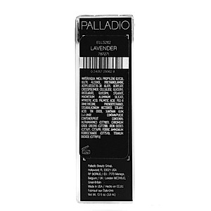 Palladio Liquid Eyeliner, Highly Pigmented and Waterproof Eyeliner, For Intense Eye Definition, Smear-proof Eyeliner Liquid, Includes Easy Grip Wand and Felt Tip Eyeliner Applicator, Lavender