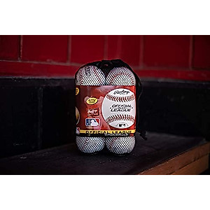 Rawlings | Official League Recreational Use Practice Baseballs | Youth | Bag of 12 | OLB3BAG12 | 12 Count
