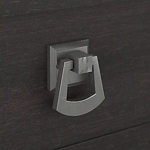 Bush Furniture Salinas Lateral File Cabinet, Vintage Black