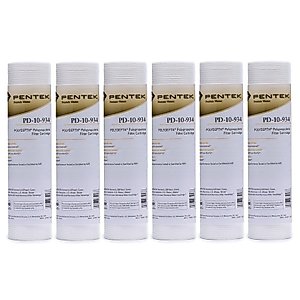 (Package Of 6) Pentek PD-10-934 Sediment Water Filter (Sold Individually)