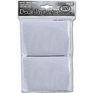 Ultra Pro Products - Ultra Pro Deck Protector Sleeves 100ct Clear - Ultra Pro #81927