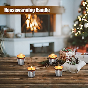 Airvibe Citronella Candles Outdoor Indoor,Decorative Scented Candles Set Long Lasting Natural Soy Wax for Garden Patio Yard Home Balcony,15 Hours Burn 12x2 Oz