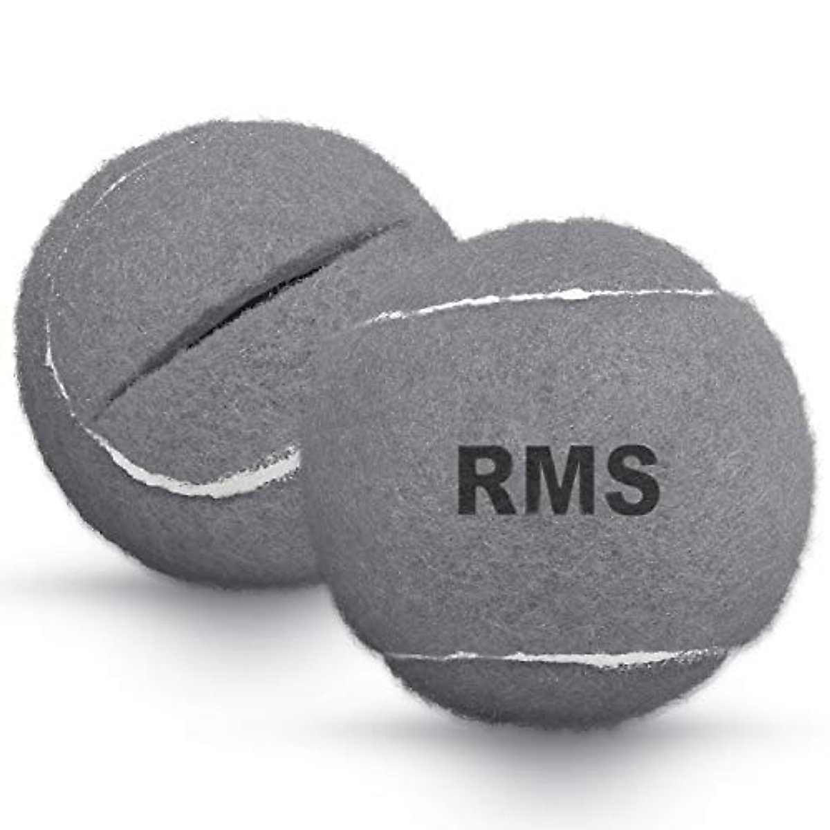 RMS Walker Glide Balls - A Set of 2 Balls with Precut Opening for Easy Installation, Fit Most Walkers (Grey),2 Count (Pack of 1)