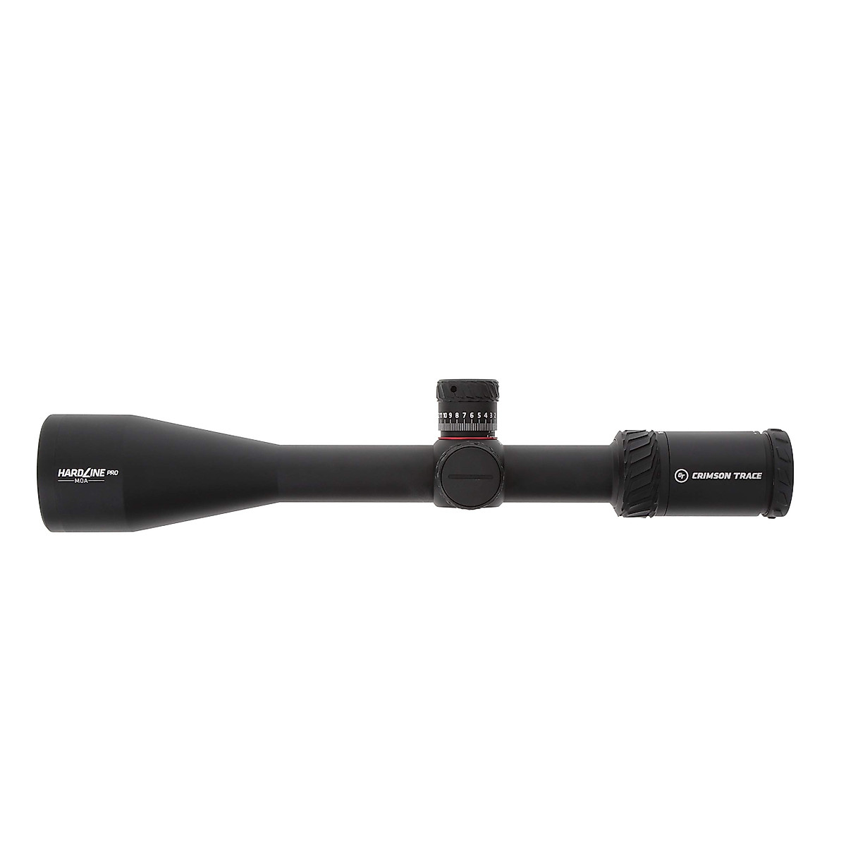 Crimson Trace Hardline Pro 4-16x50mm Riflescope with FFP, Illuminated MR1-MOA Reticle, Zero Stop, Lightweight Solid Construction, Scope Caps and Lens Cloth for Hunting, Shooting and Outdoor
